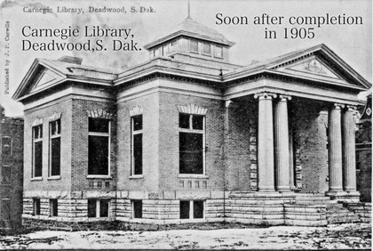 History of the Library | City of Deadwood South Dakota
