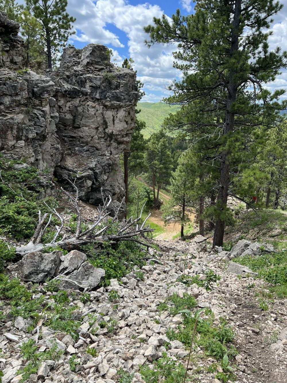 White Rocks and Seth Bullock Grave Loop Trail | City of Deadwood South ...